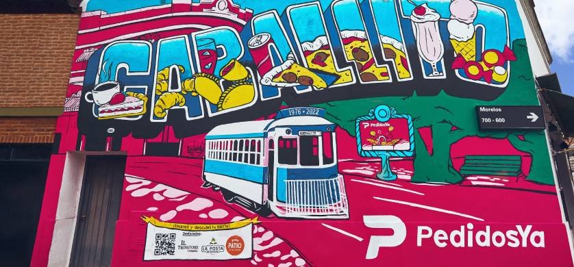 Una app de delivery realiza Murales Interactivos - Edición Calificada